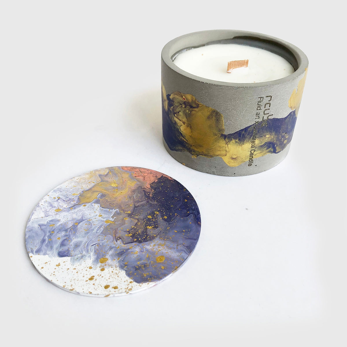 Fluid art x Concrete Candle Workshop – Rcube Store