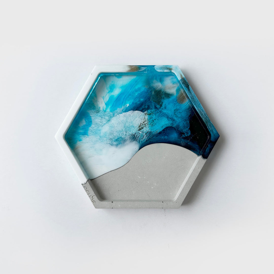 Double Layer Coaster (Hexagonal) – Rcube Store