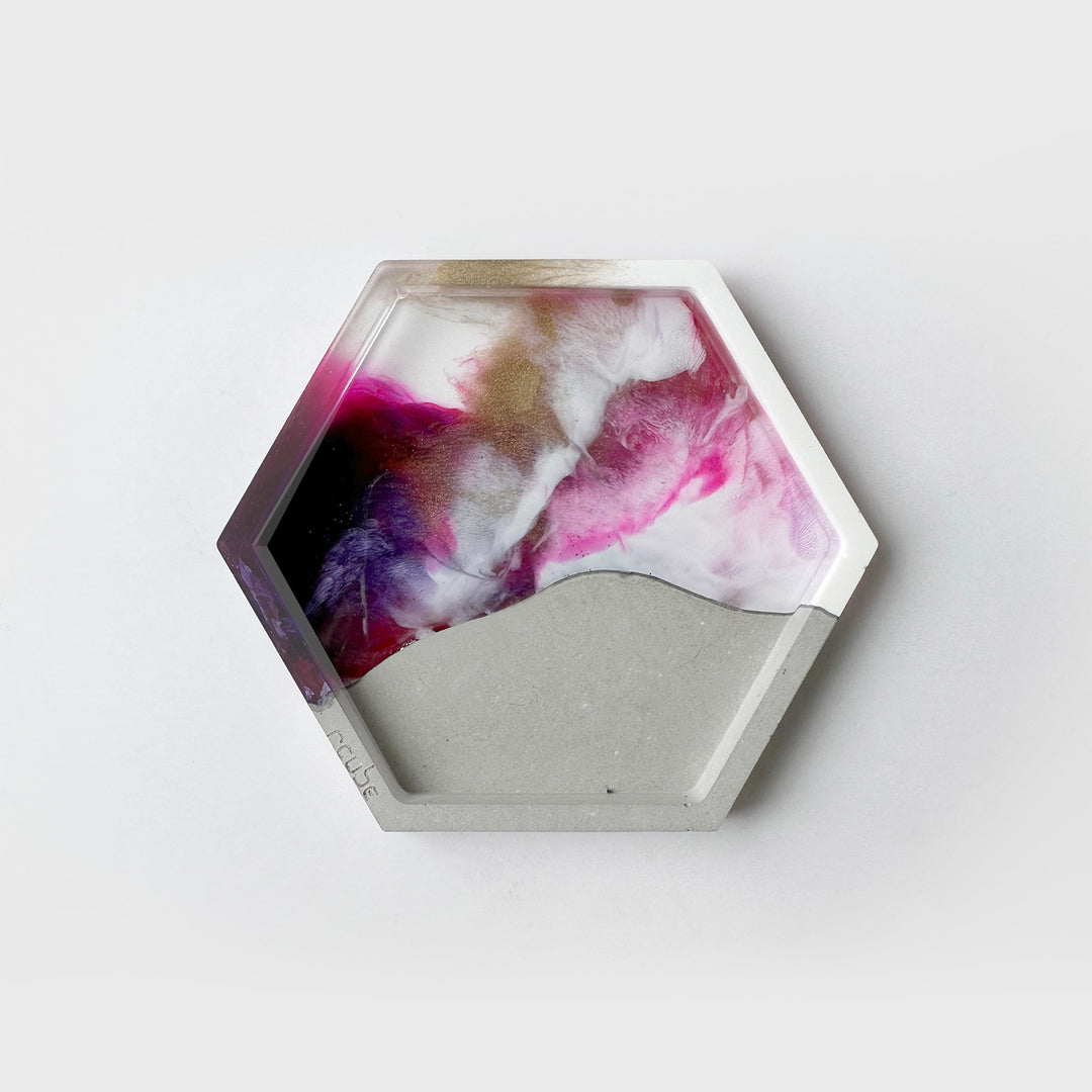 Double Layer Coaster (Hexagonal) – Rcube Store